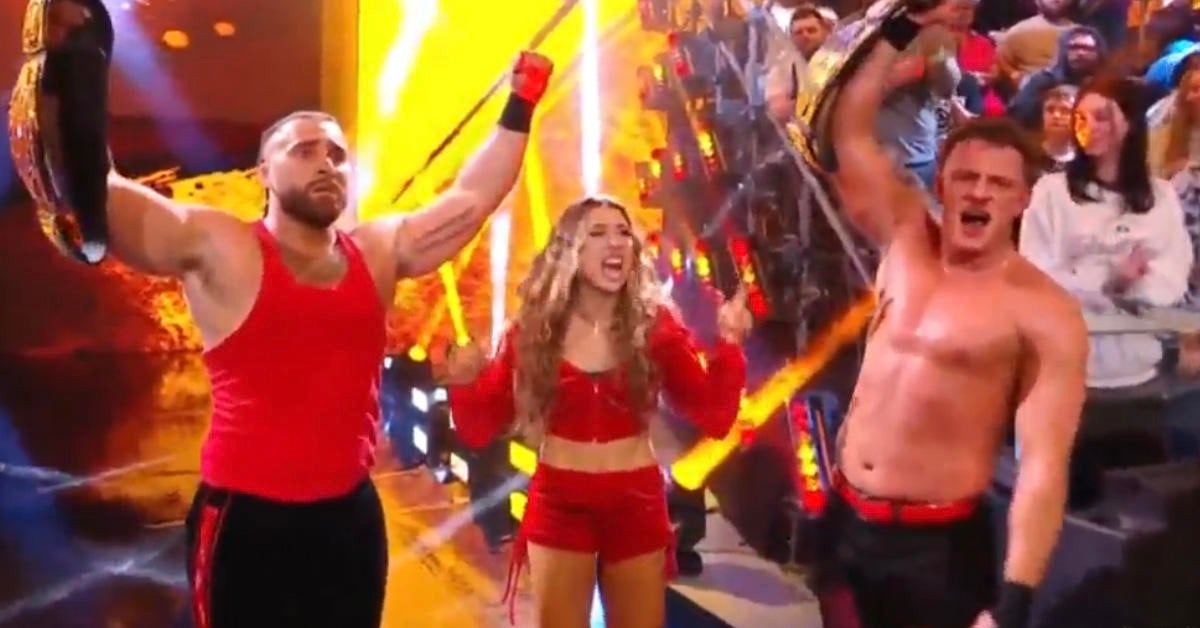 The Family's New Recruit Helps Retain WWE NXT Tag Team Titles - ComicBook.com
