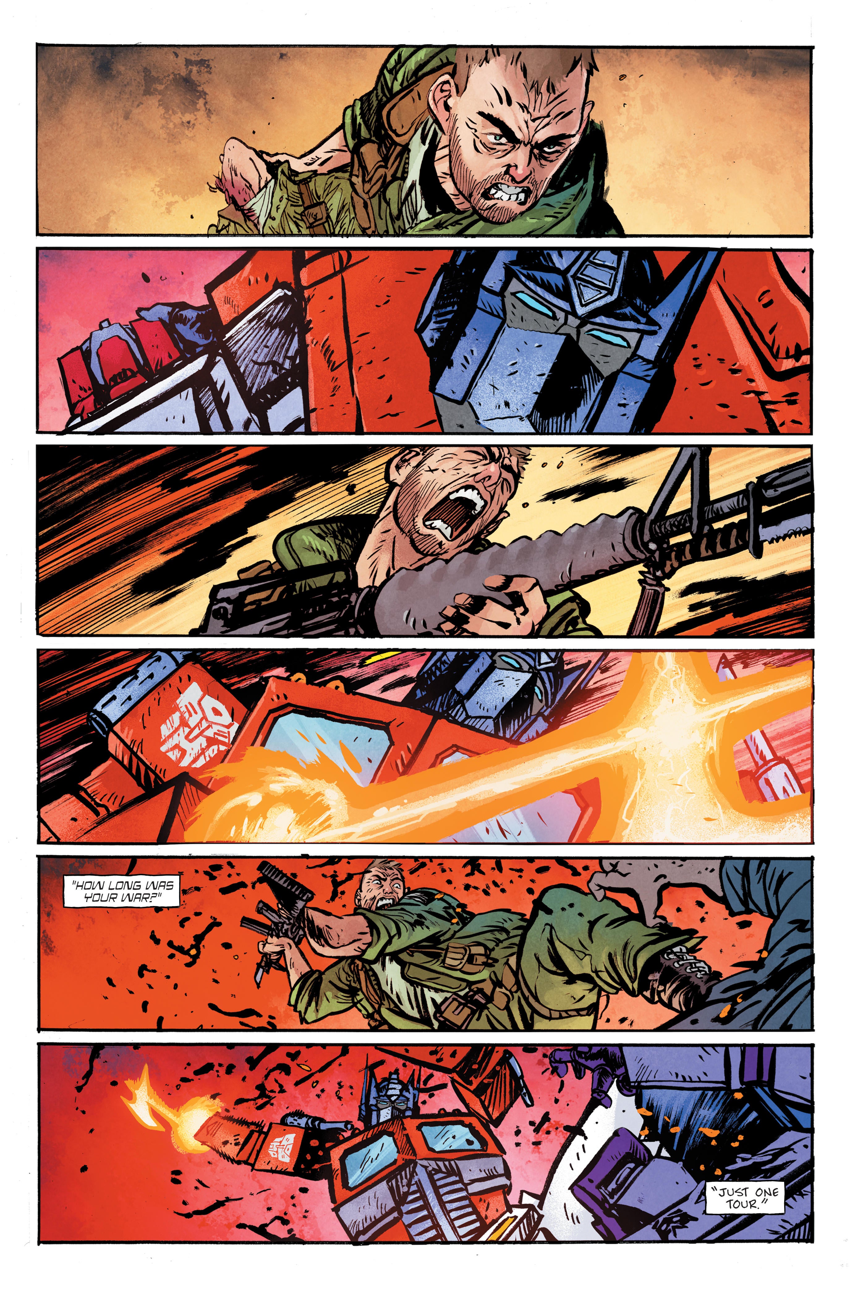 The Autobot and Decepticon War Heats up in Transformers #5 First Look ...