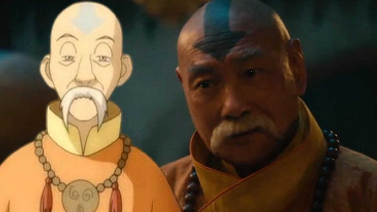 Netflix's Avatar: The Last Airbender Reveals First Look at Monk Gyatso ...