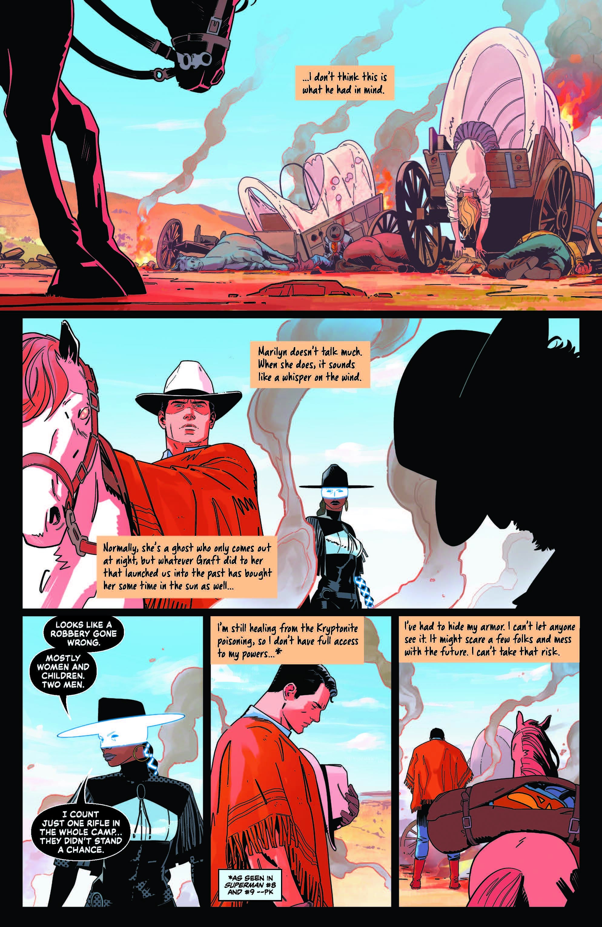 Superman and Marilyn Moonlight Take On the Wild West in Superman #10 ...