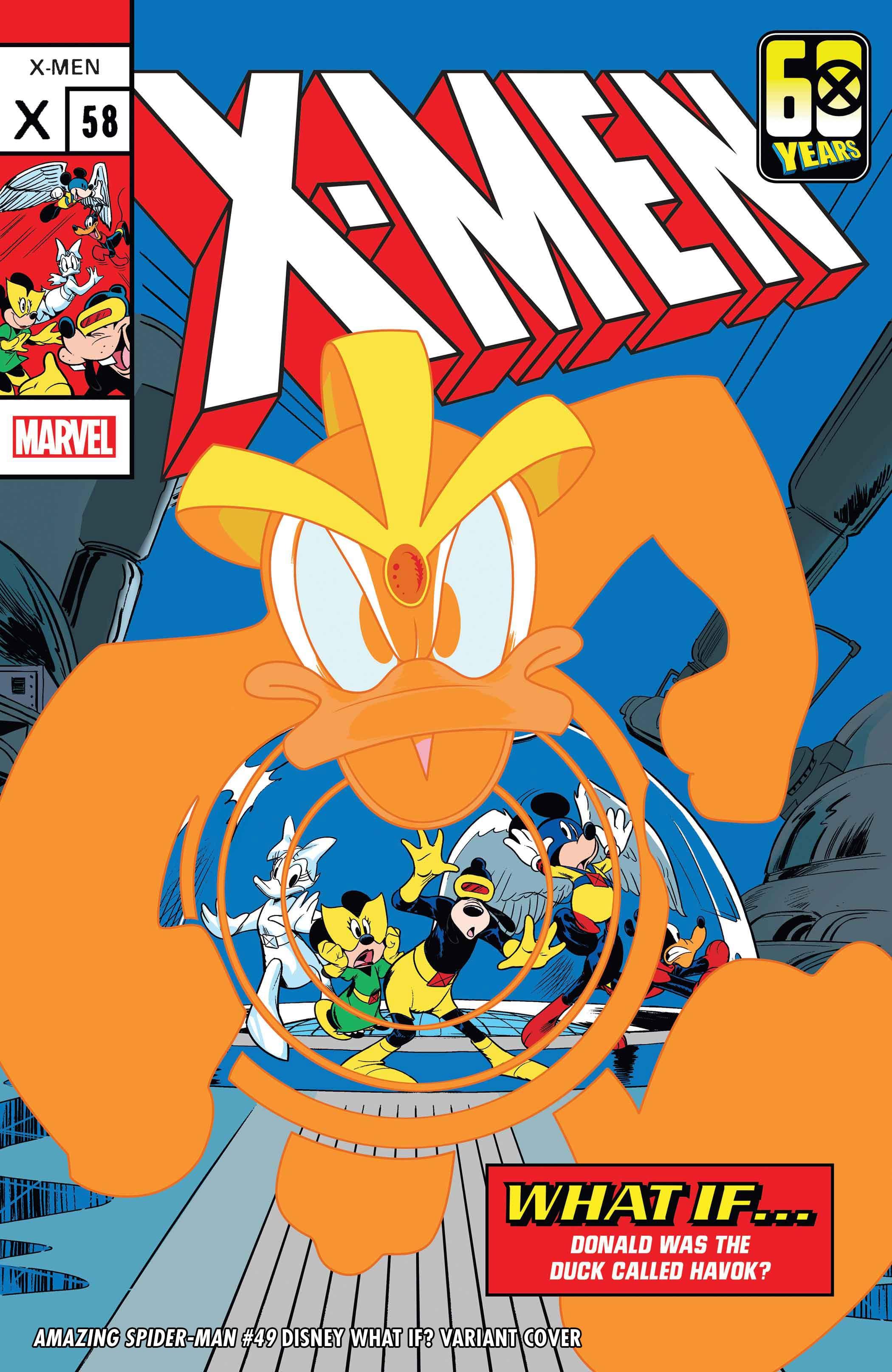Marvel's Disney What If? Covers Imagine Mickey & Friends as X-Men and ...