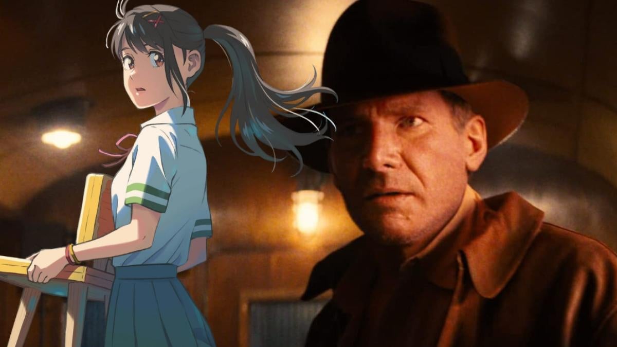 Harrison Ford Embraces Anime With Suzume at the Golden Globes ...
