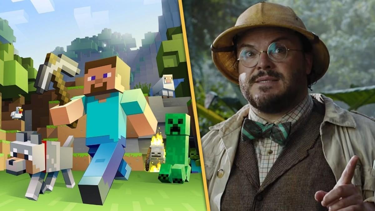 Jack Black Confirms Minecraft Movie Role With Hilarious Photo ...