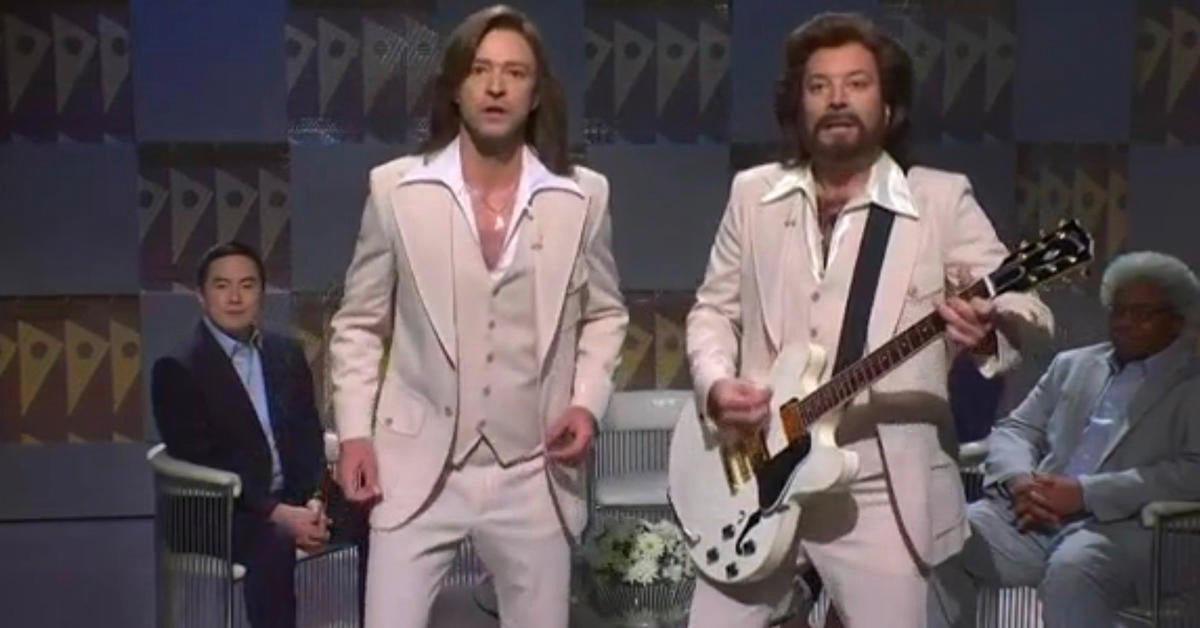 Jimmy Fallon Revives Saturday Night Live Bee Gees Character for ...