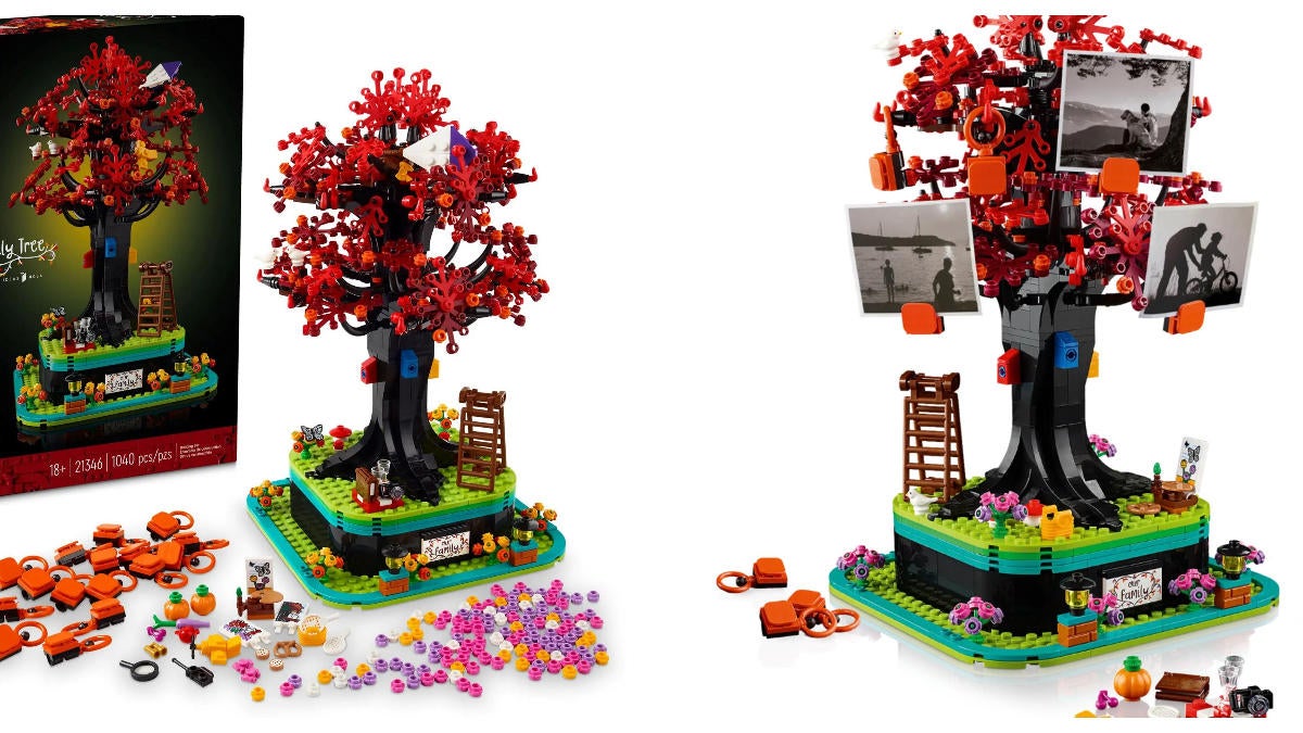 LEGO Ideas Family Tree Set Displays Photos and Mementos - ComicBook.com