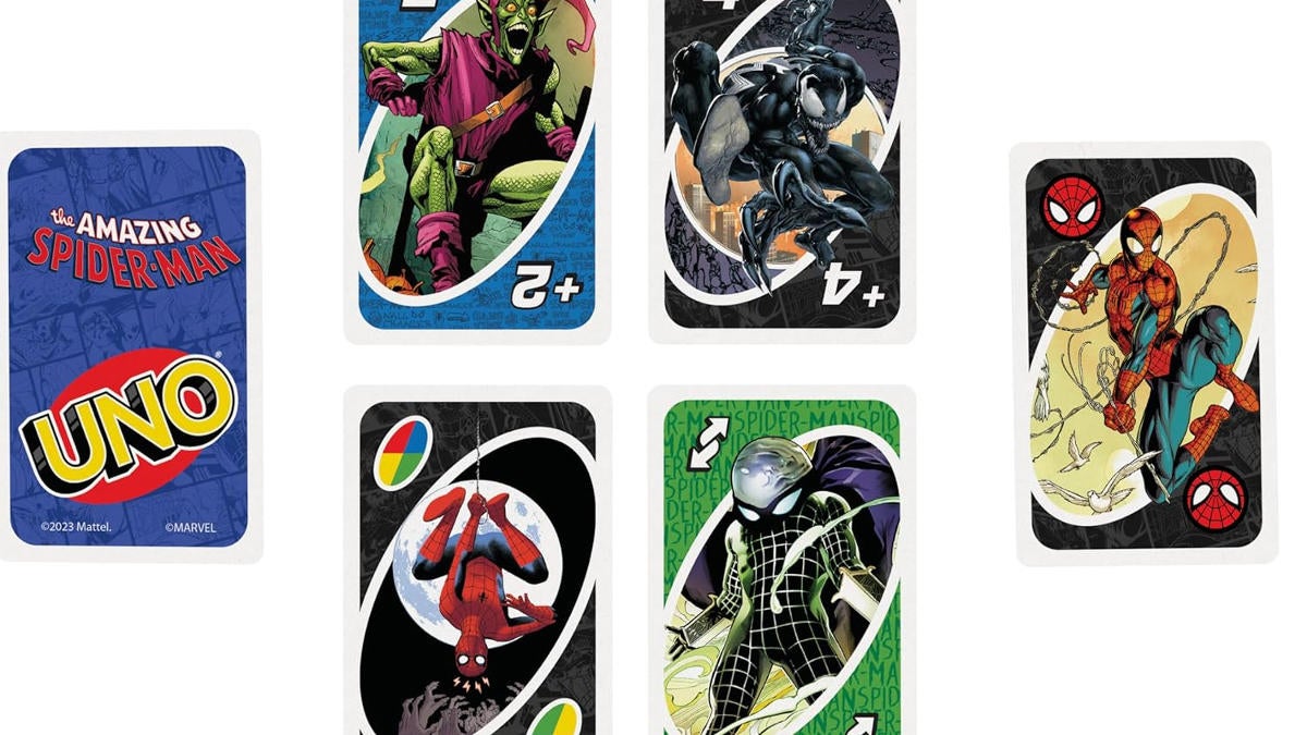 The Amazing Spider-Man UNO Launches With a Special Web-Swing Rule ...