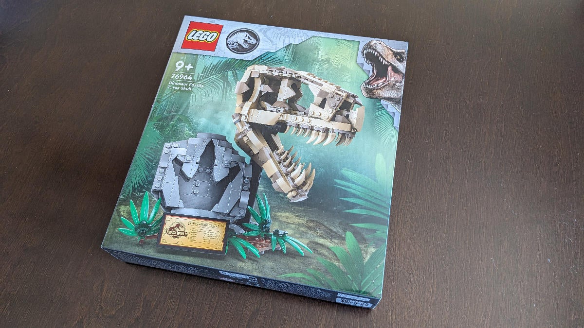 LEGO Jurassic World 76964 Dinosaur Fossils: T. Rex Skull Review ...