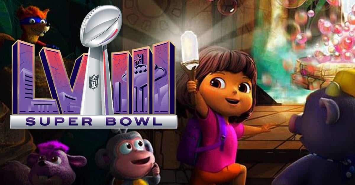Dora the Explorer is Explaining NFL Rules During the Super Bowl ...
