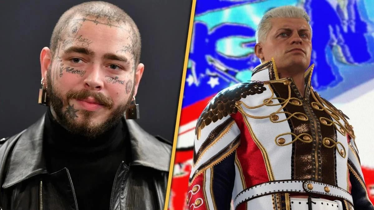 Post Malone Announced as Playable DLC Character for WWE 2K24 ...