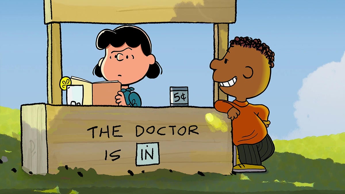 Original Peanuts Franklin Watch Franklin Meet Lucy In Snoopy Presents: