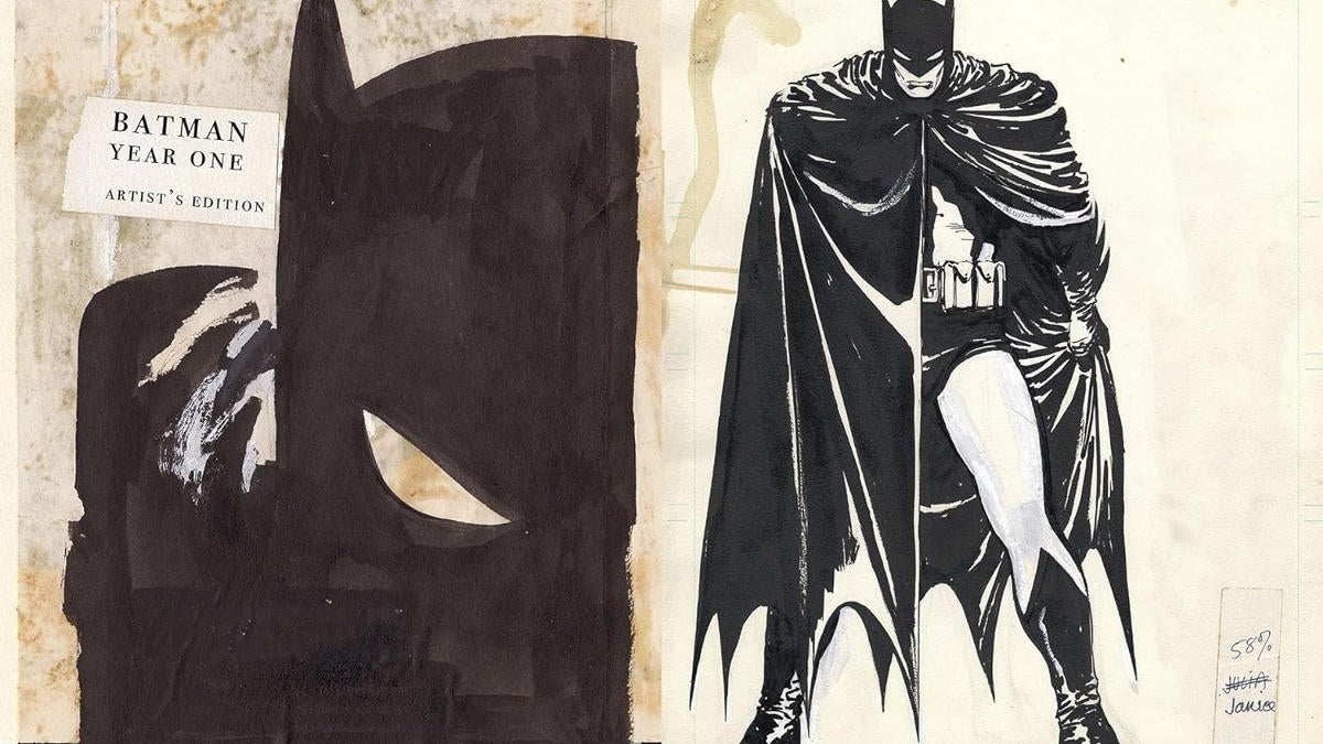 Batman Year One Artist's Edition Is The Ultimate Version Of a Classic ...