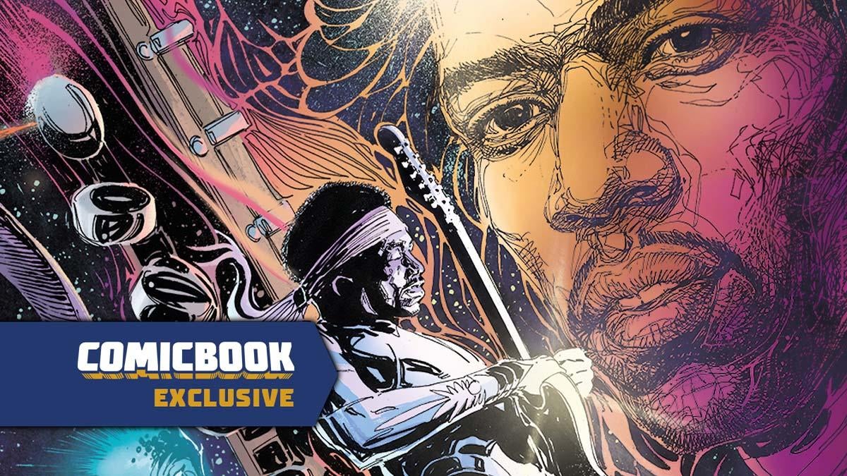 Jimi Hendrix Embarks on a Rock and Roll Space Odyssey in Purple Haze Graphic Novel (Exclusive ...