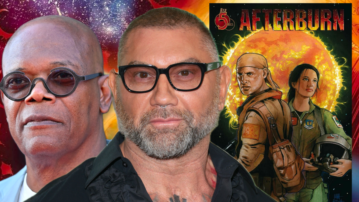 Dave Bautista and Samuel L. Jackson Cast in Comic Adaptation Afterburn - ComicBook.com