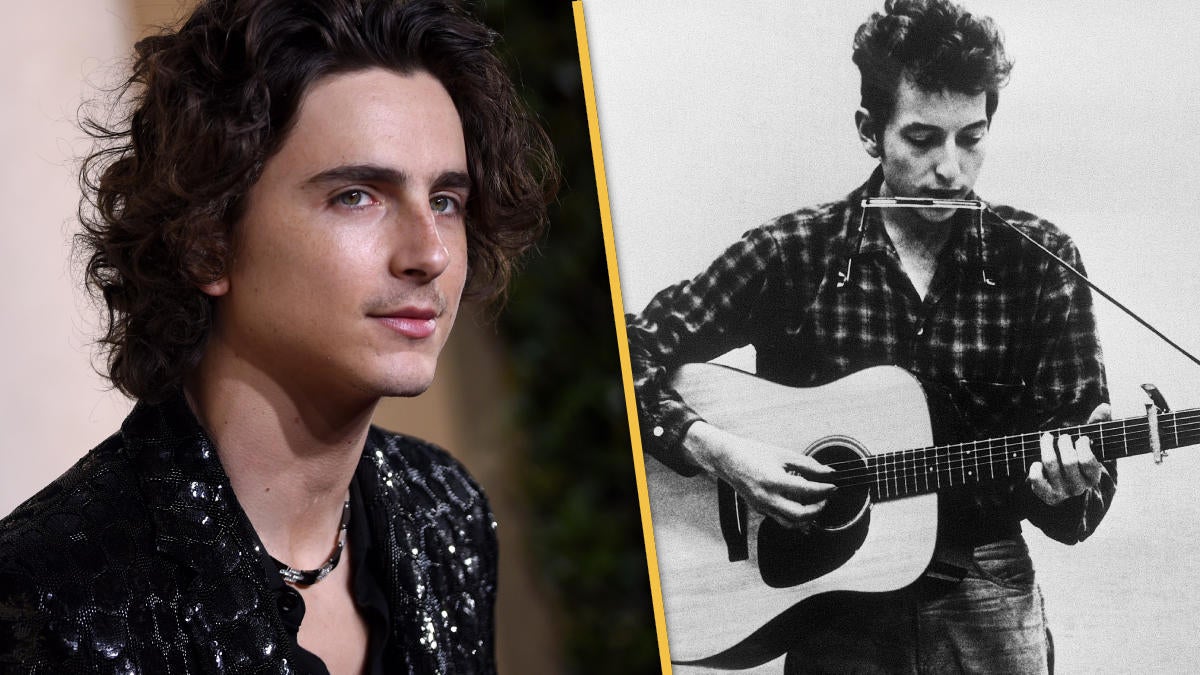 First Look at Timothée Chalamet as Bob Dylan in New Biopic - ComicBook.com