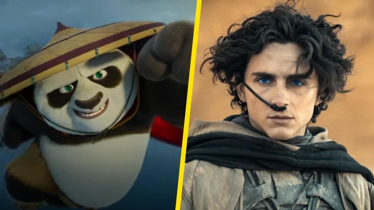 Kung Fu Panda 4 Beating Dune 2 In Second Box Office Weekend Showdown ...