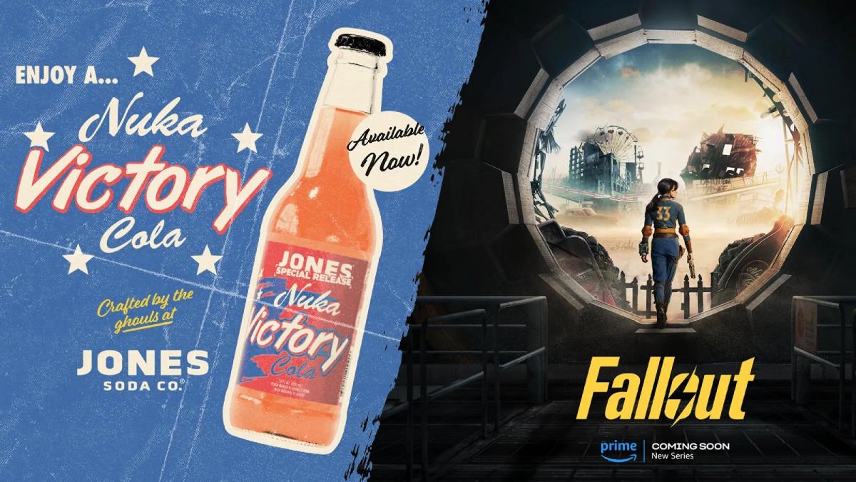 Fallout TV Show and Jones Soda Co. Team Up for New Nuka-Cola Victory ...