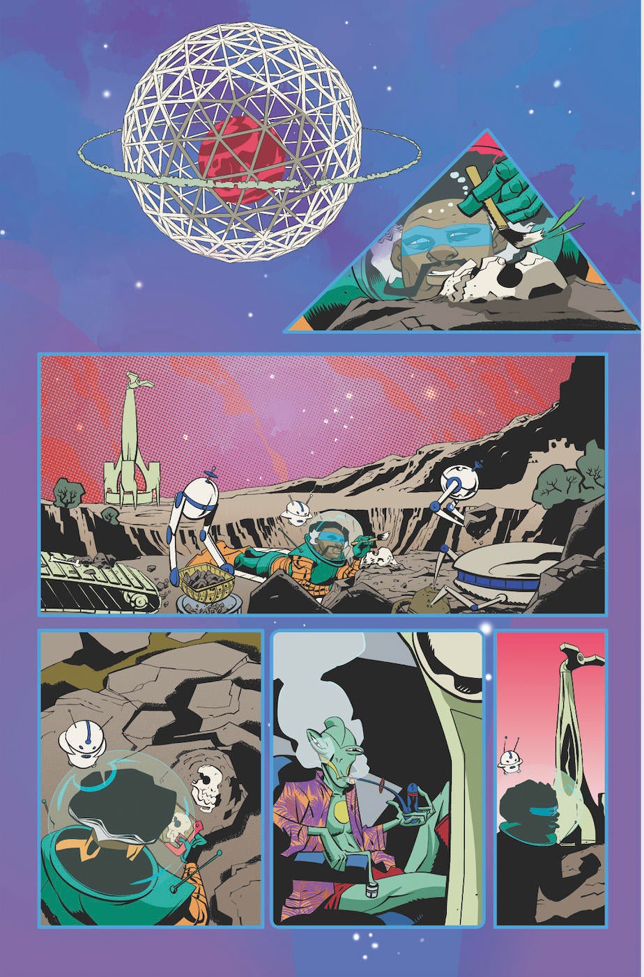 Mad Cave Studios Reveals Galaxy of Madness First Look (Exclusive ...