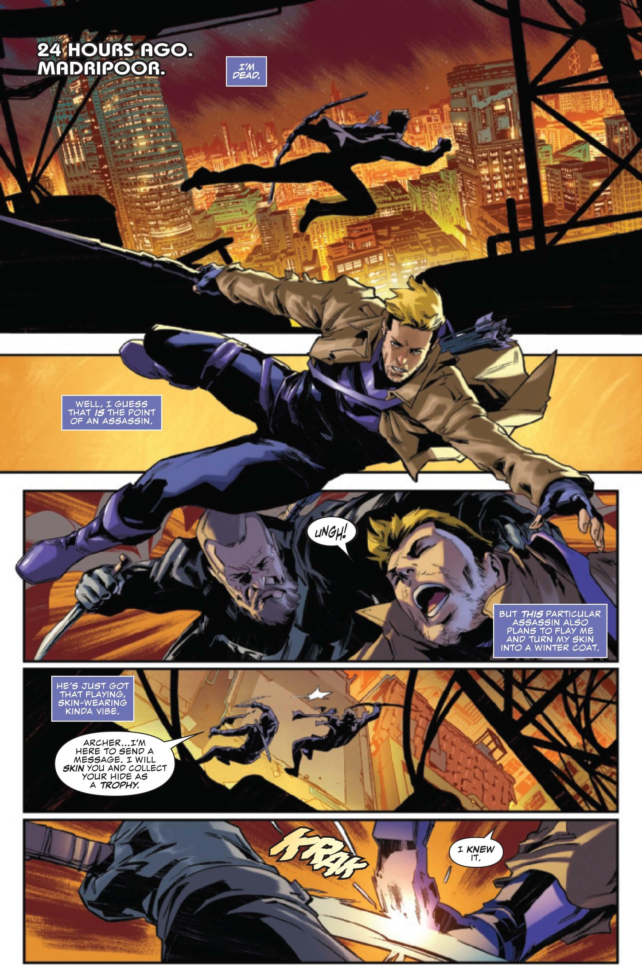 Marvel's Black Widow & Hawkeye Preview Sends an Assassin After One of ...