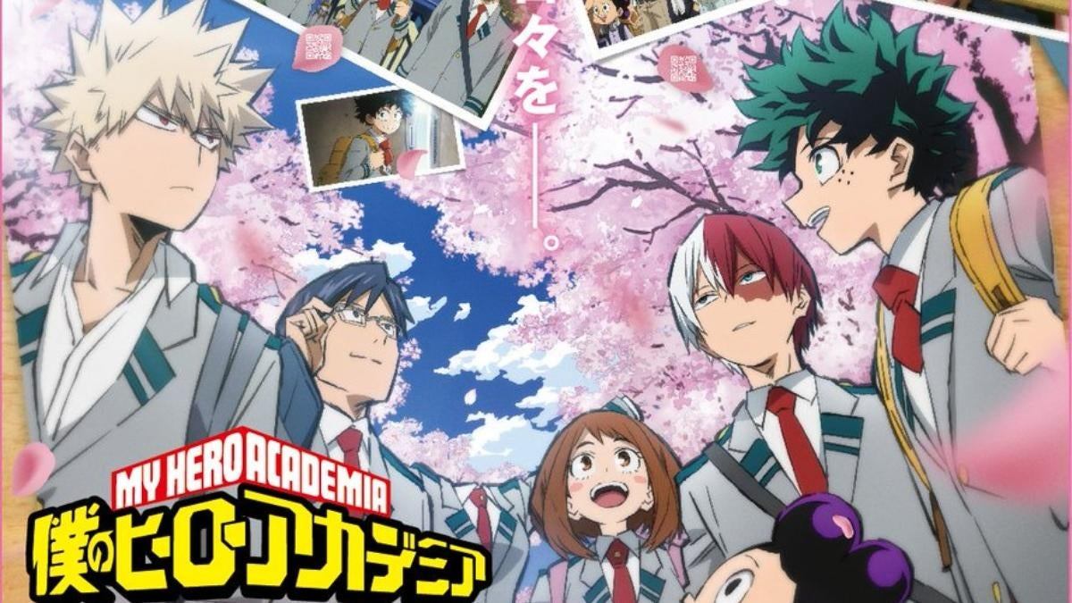 My Hero Academia: Memories Celebrates Spring Debut With Special Poster ...