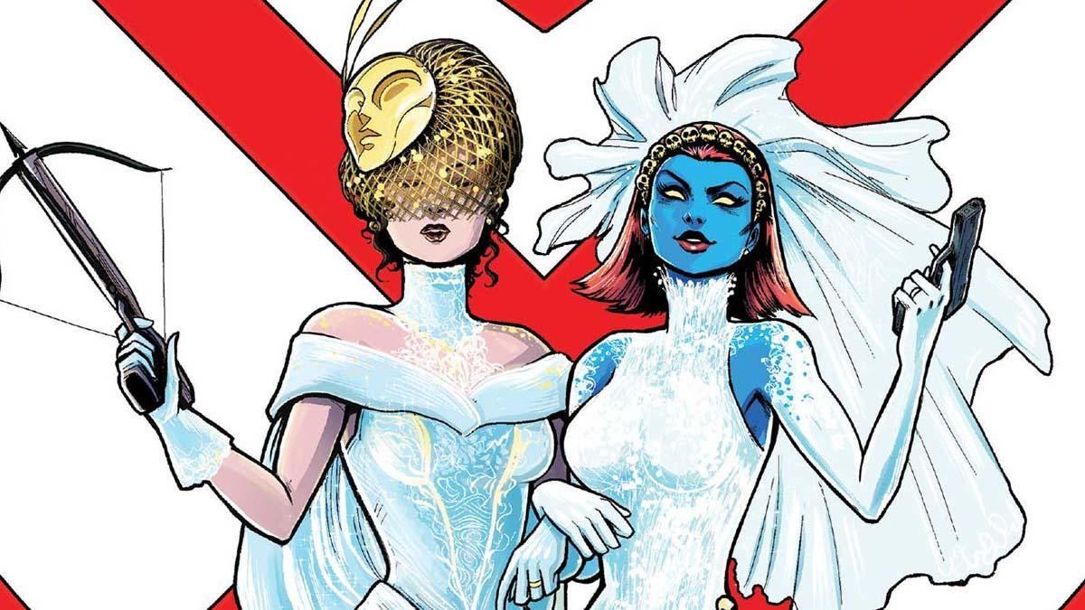 Marvel Reveals New Look at Mystique and Destiny's Wedding - ComicBook.com