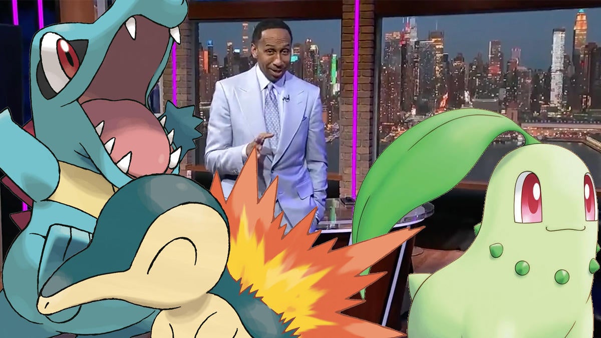 Stephen A Smith Picks His Johto Starter Pokemon - ComicBook.com