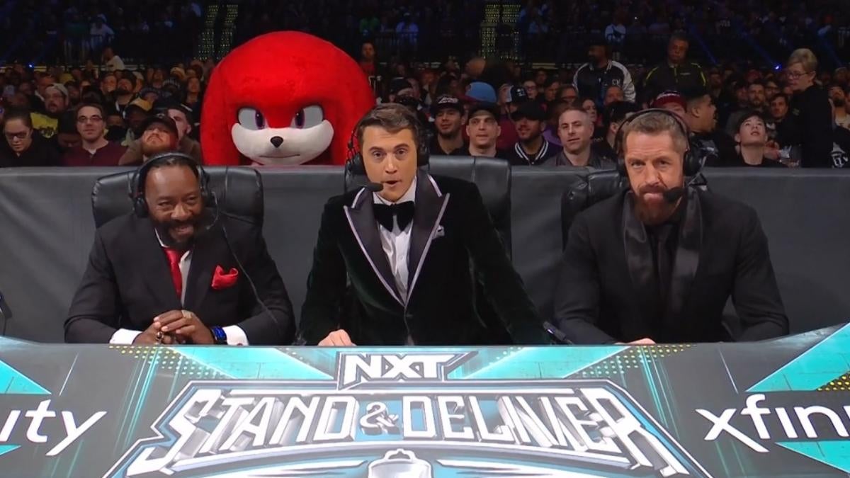 WWE WrestleMania 40: Knuckles Takes Over WWE NXT Stand & Deliver ...