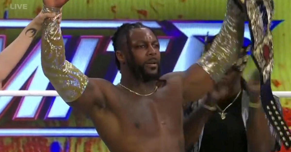 Swerve Strickland Gets First Win of AEW World Title Reign on Dynamite ...