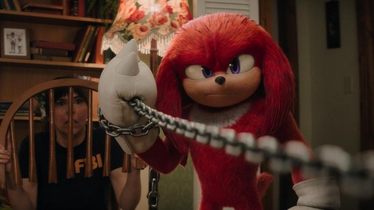 Knuckles Brawls With a Villain Straight Out of a 90s Video Game in New ...