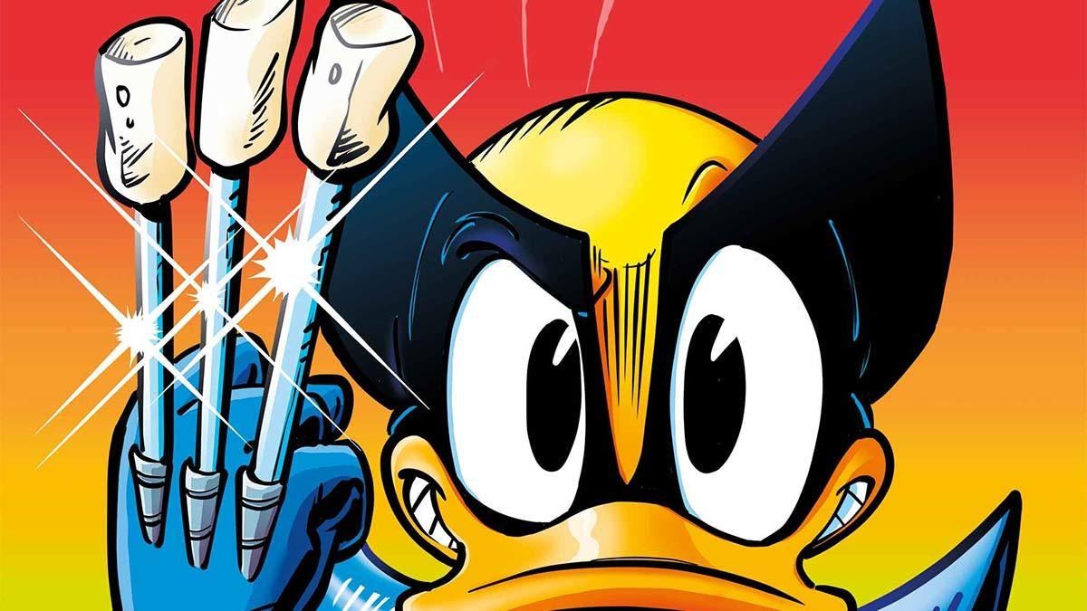 Marvel and Disney's First Crossover Features Wolverine and Donald Duck ...