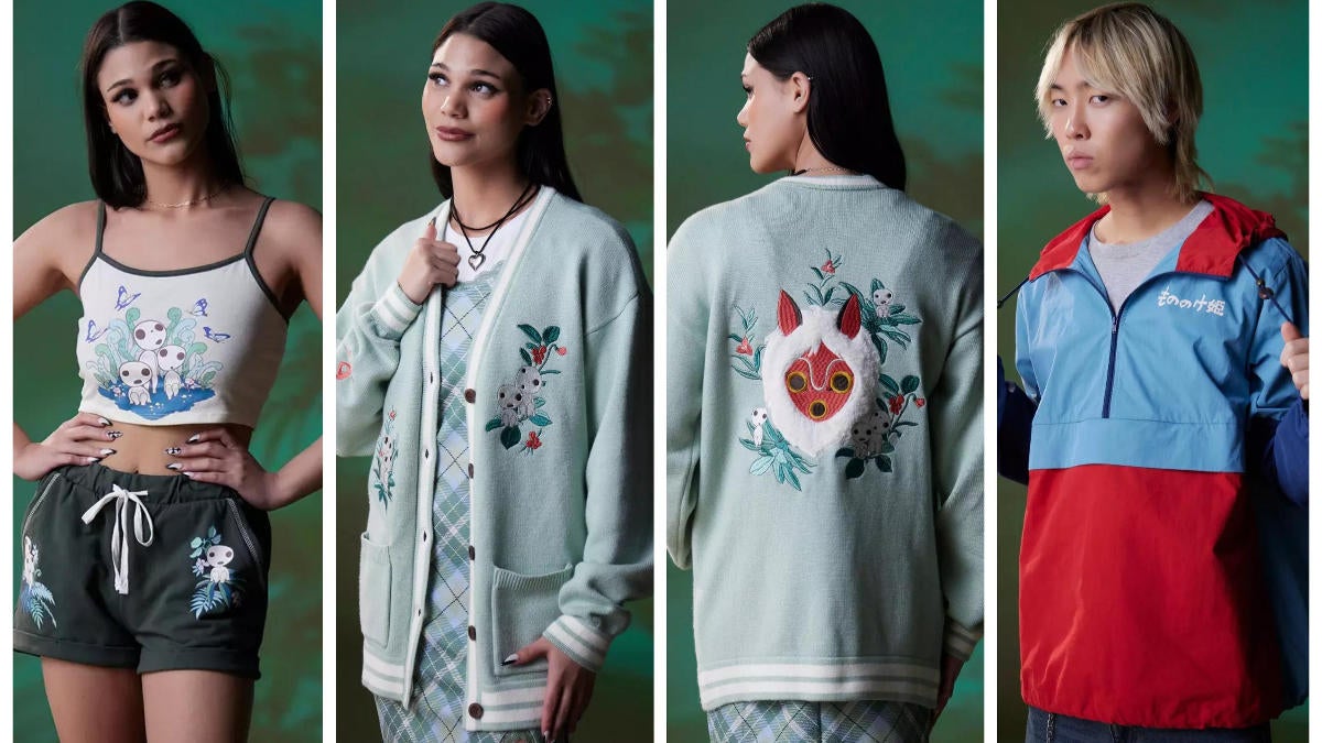 Studio Ghibli Princess Mononoke Fashion Collection Launches at Hot ...