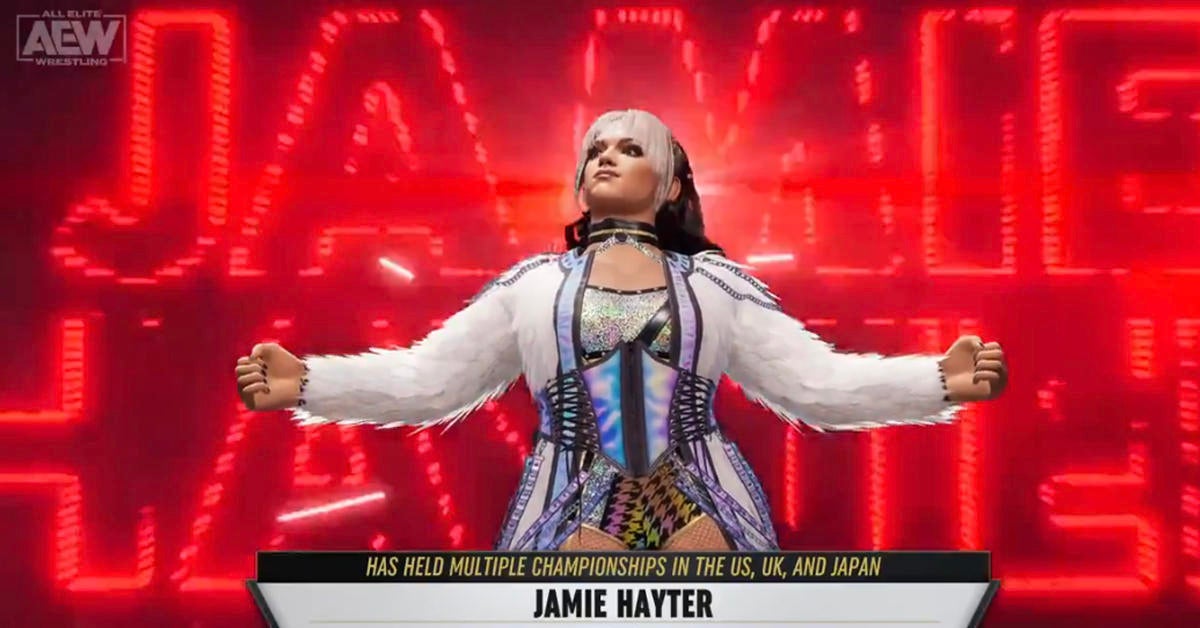 Jamie Hayter Joins AEW: Fight Forever - ComicBook.com