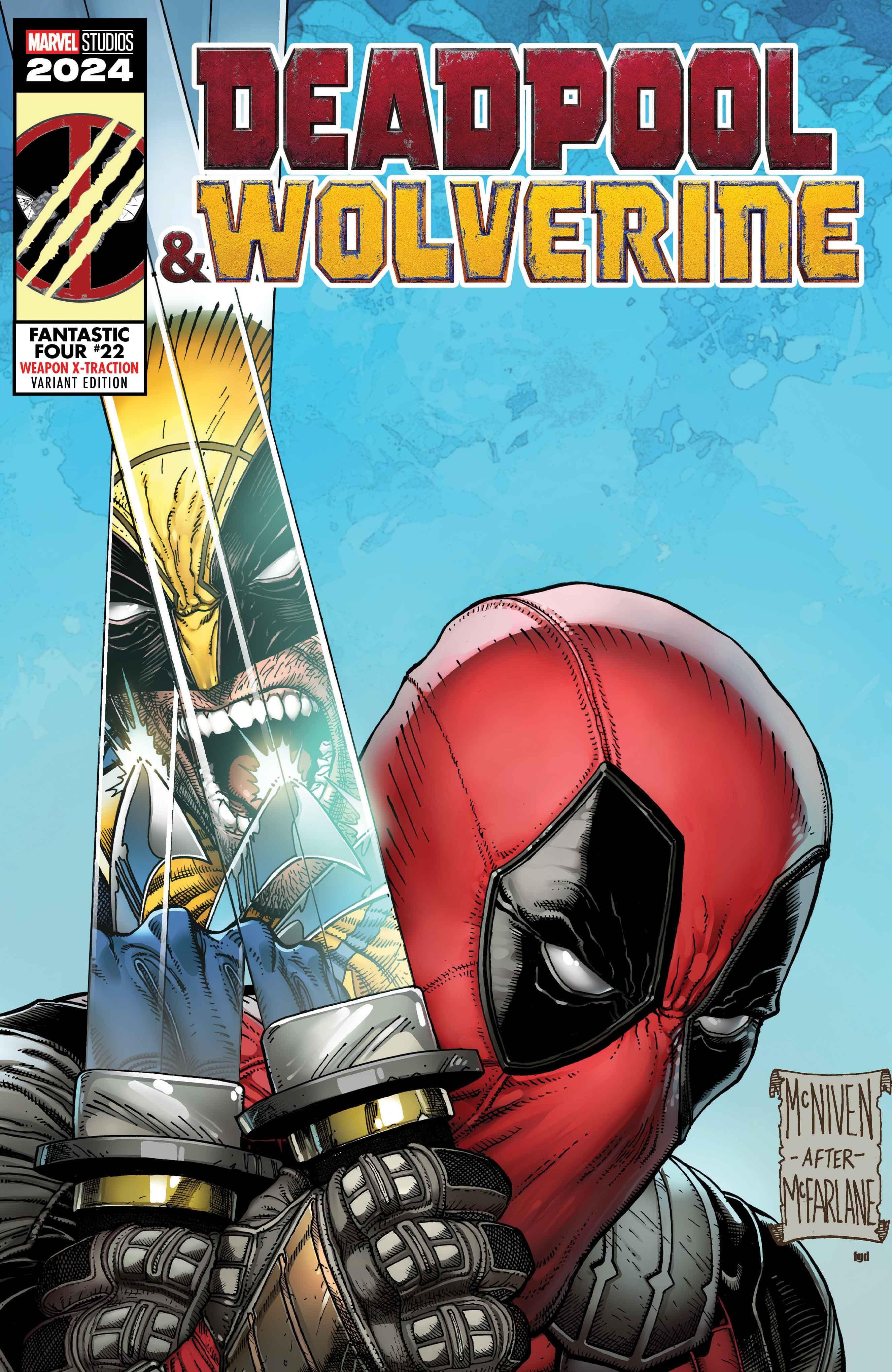 Deadpool & Wolverine Characters Crossover Onto Marvel Comic Covers ...