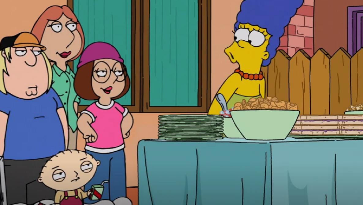 Simpsons Famiglia Guy Crossover 2024 Animation Throwdown: Epic CCG