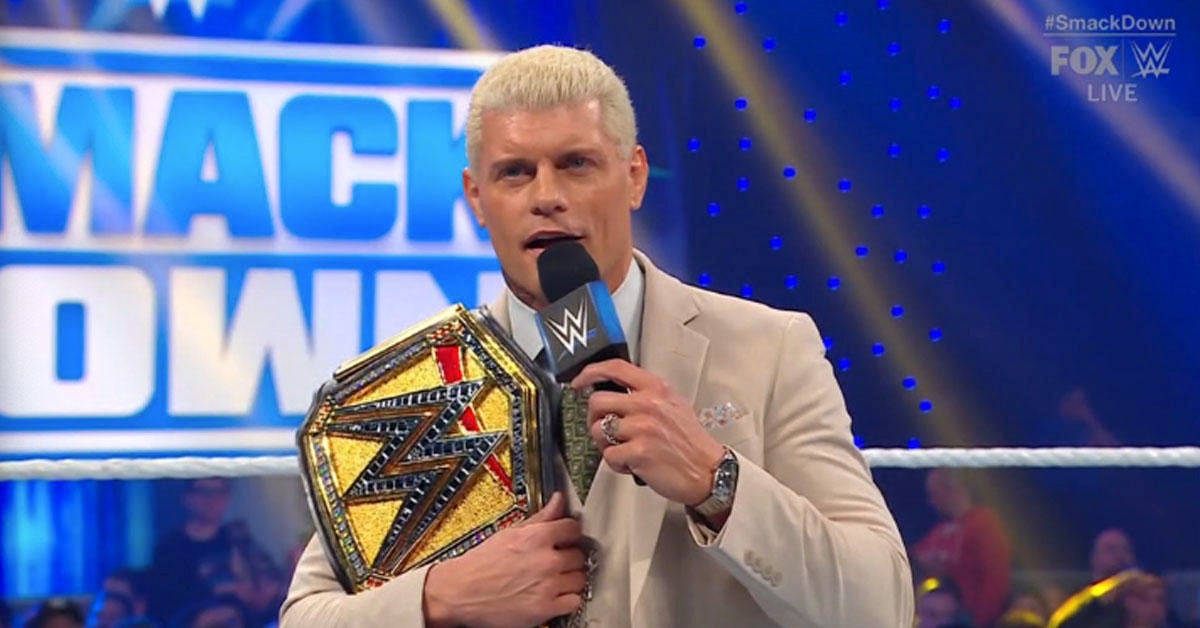 WWE Reveals Cody Rhodes Next Undisputed Title Challenger, and You Won't ...