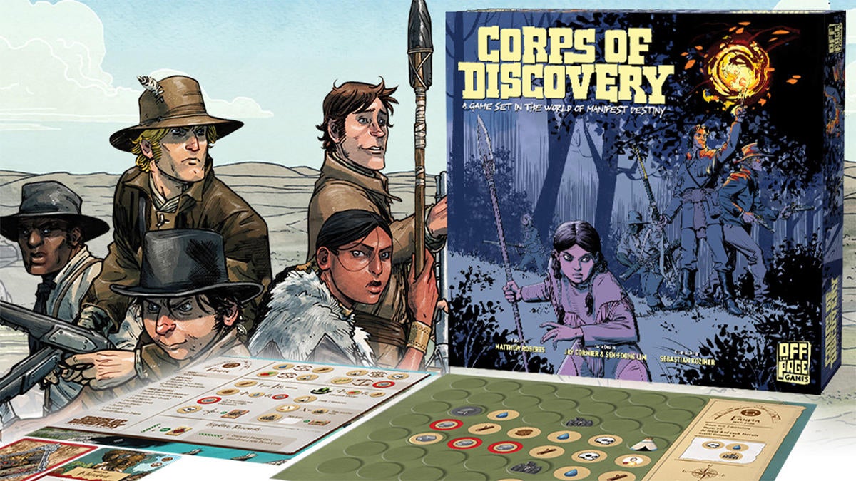 Corps of Discovery, Board Game Based on Manifest Destiny Comic ...