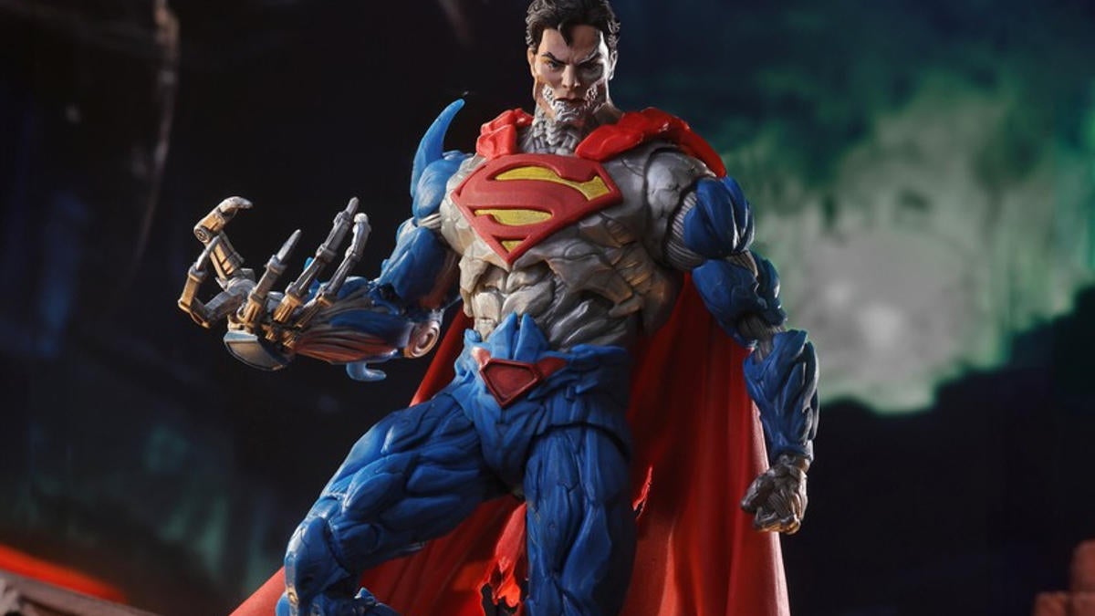 McFarlane Toys DC Multiverse Cyborg Superman Figure Is On Sale Now ...