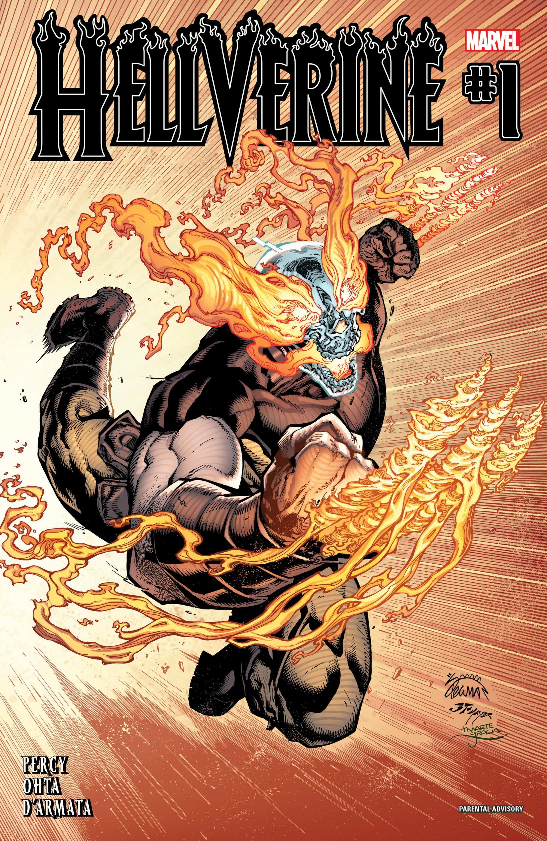 Marvel Unleashes Hellverine in New Ghost Rider / Wolverine Spinoff ...