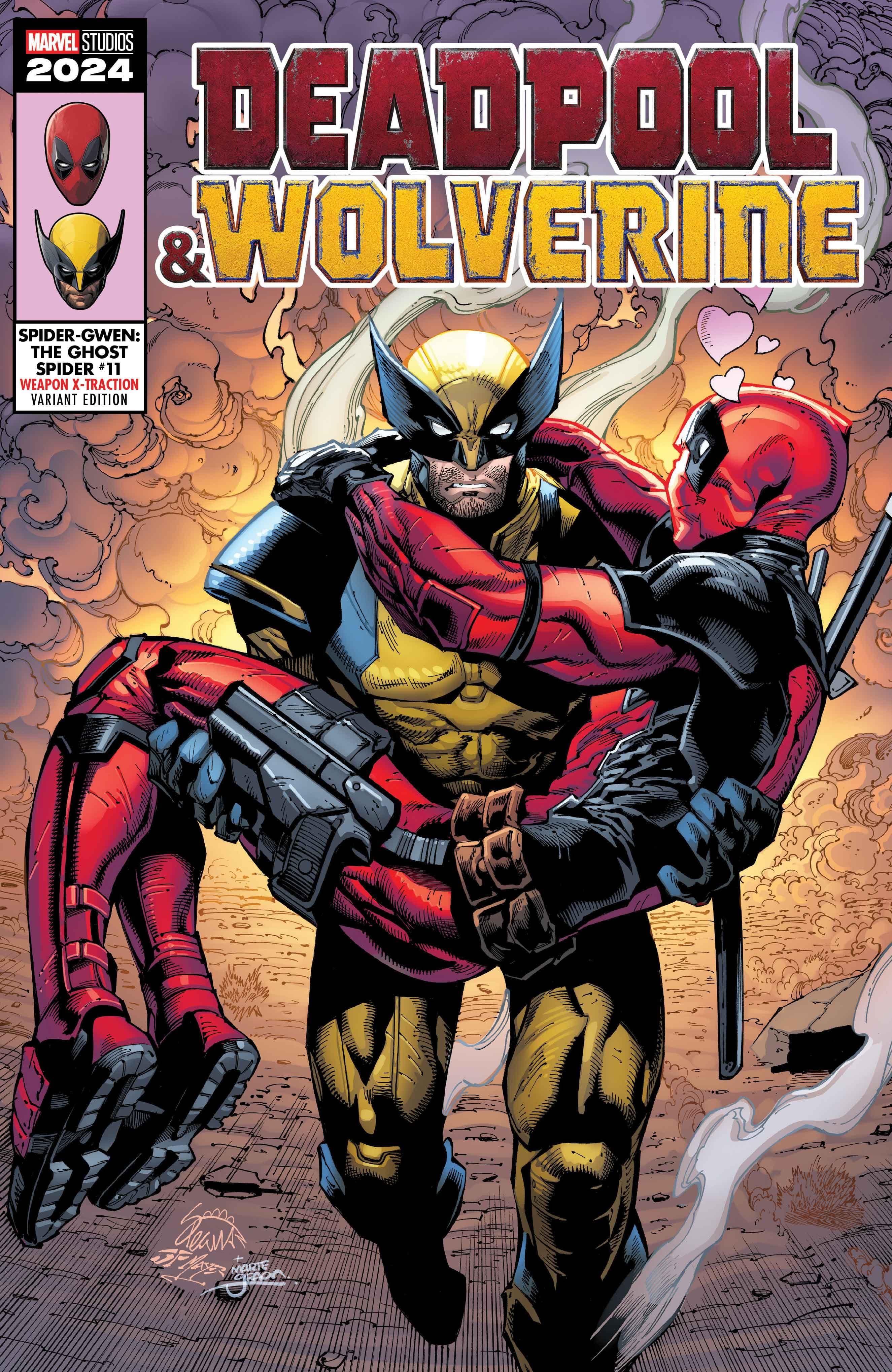 Deadpool & Wolverine Characters Crossover Onto Marvel Comic Covers ...