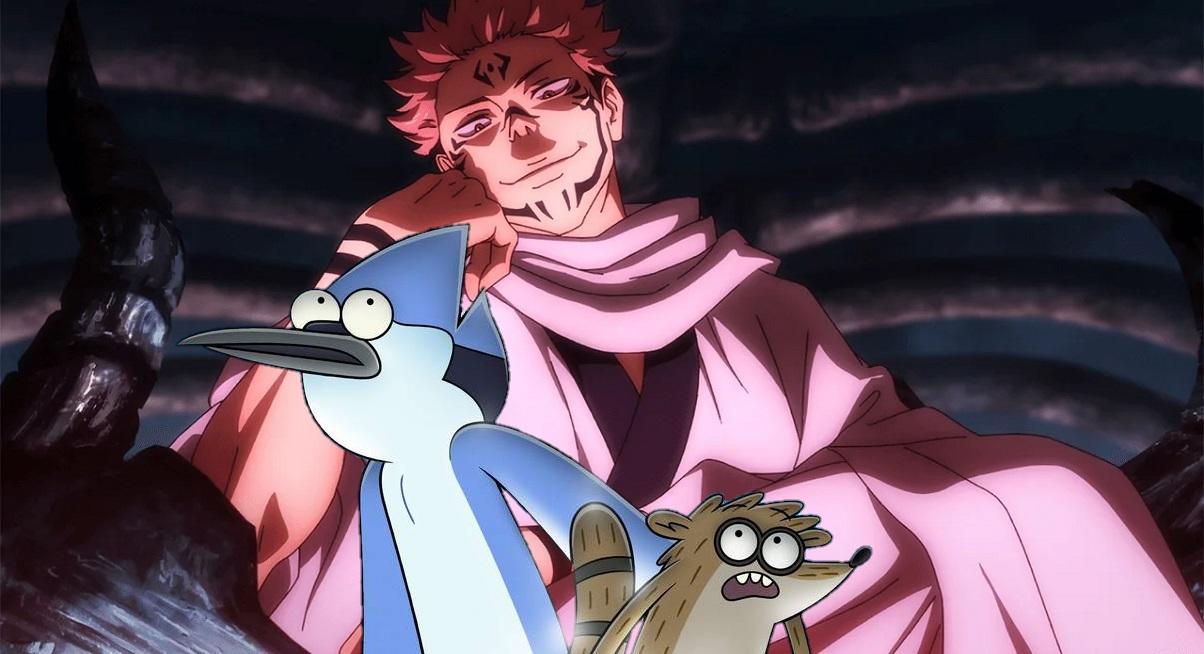 Cartoon Network Collides With Jujutsu Kaisen in Regular Show Crossover ...