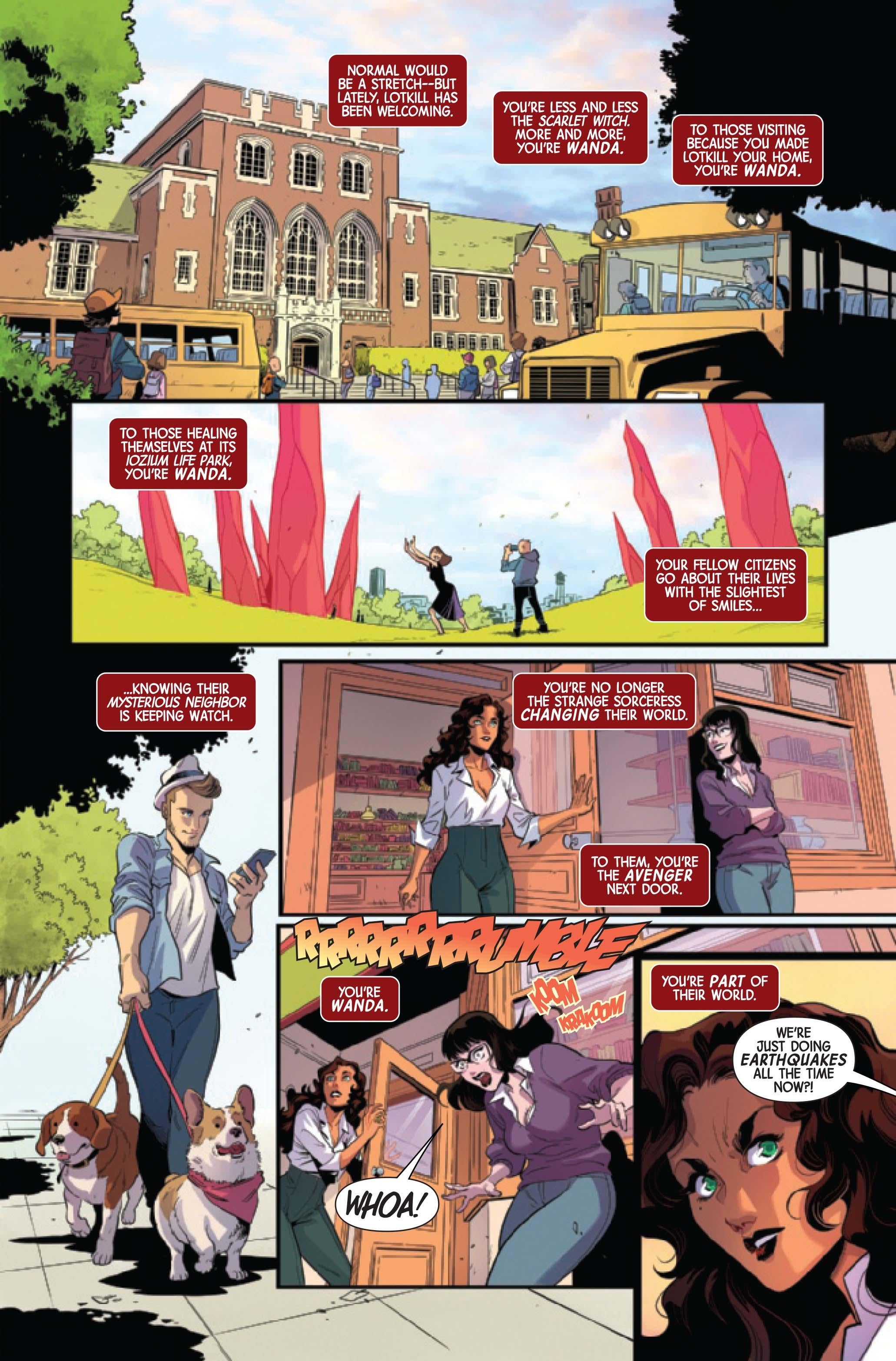 Scarlet Witch: Marvel Reveals a Preview of Wanda's New Series ...