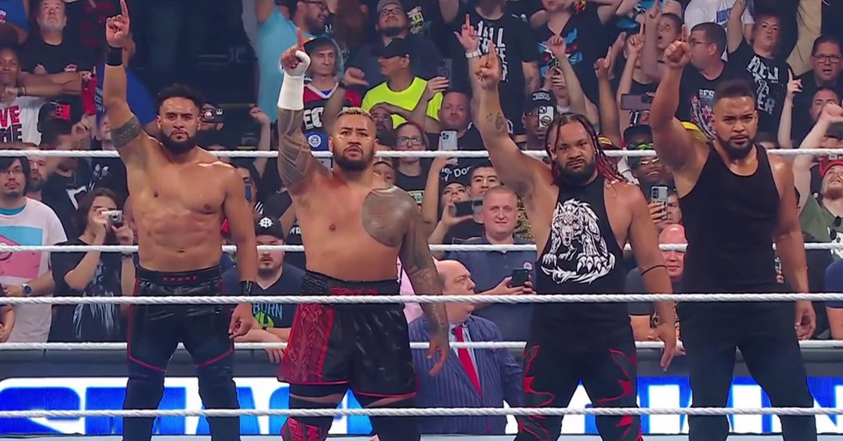 Jacob Fatu Joins The Bloodline in Shocking WWE Debut on SmackDown ...