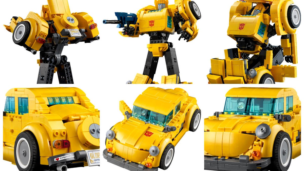 LEGO Transformers Bumblebee Set Unveiled, Drops On July 1st - ComicBook.com