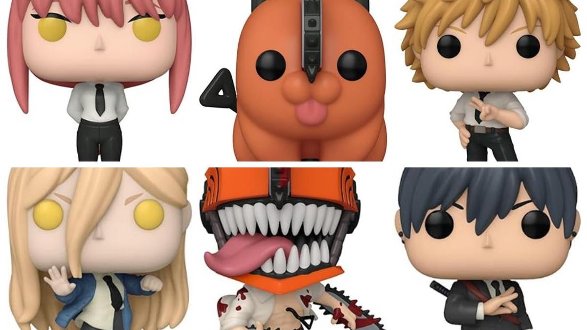 Chainsaw Man Funko Pop Wave 2 Includes a Sleeping Pochita Exclusive ...