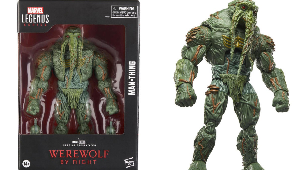 Werewolf By Night Man-Thing Marvel Legends Figure Pre-Orders Are ...