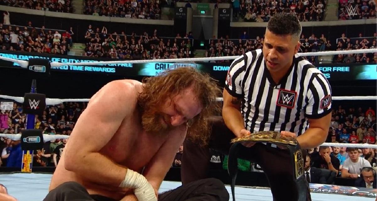 WWE Clash At The Castle: Sami Zayn Topples Chad Gable in ...