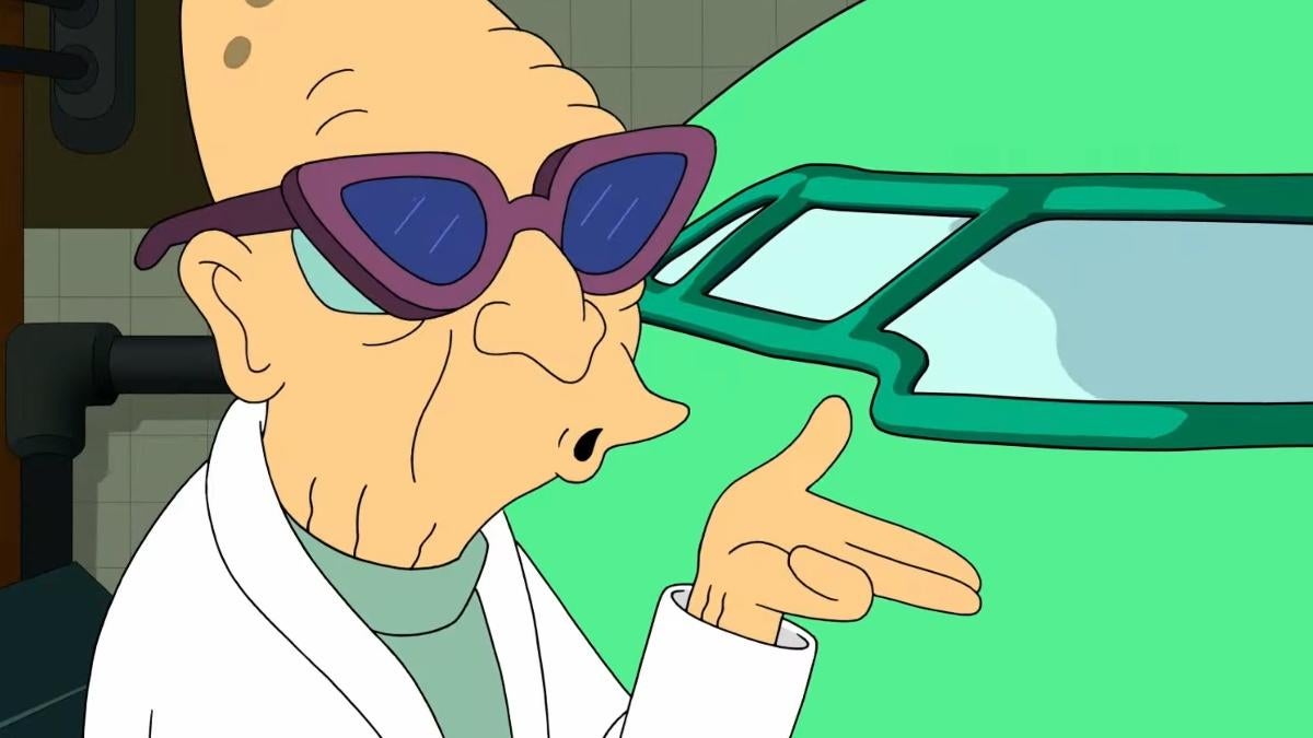 Futurama Profesor Farnsworth Pc 2009 Toynami Futurama Professor