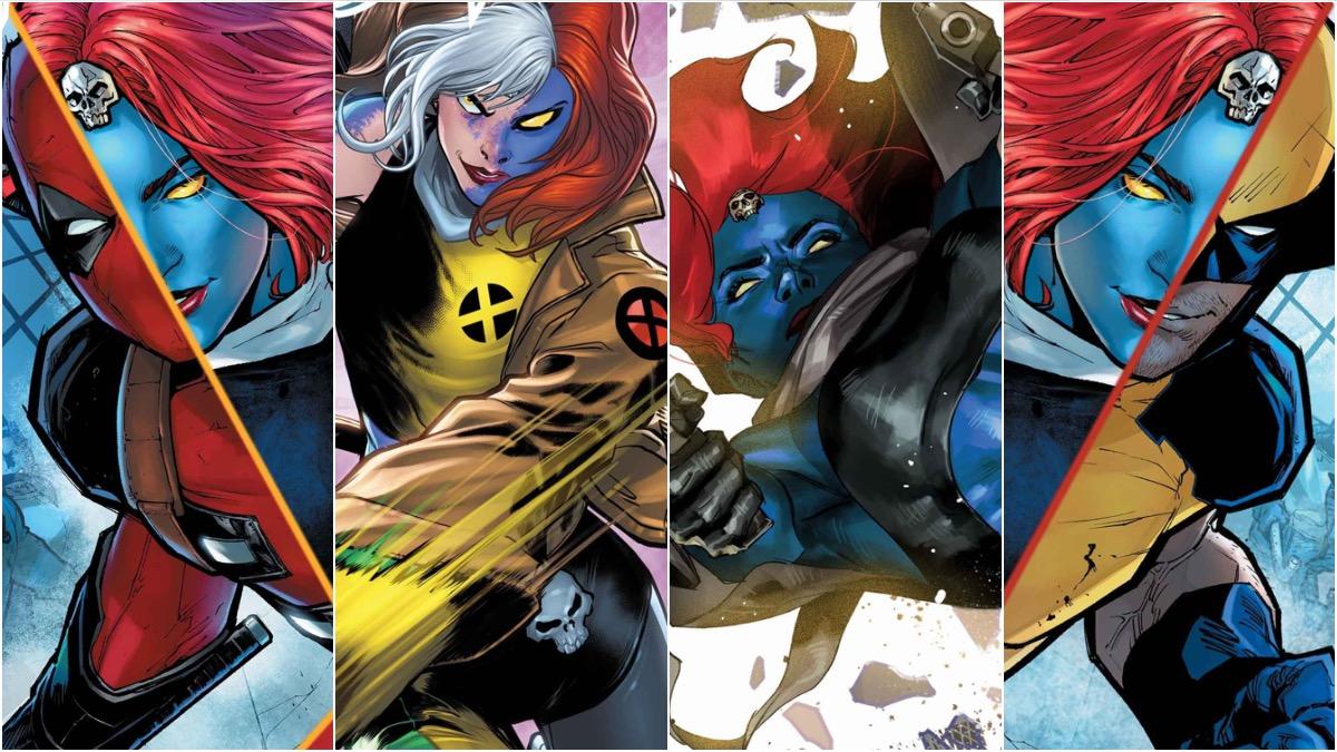 Marvel's Mystique Series Gets Deadpool and Wolverine Variant Covers ...