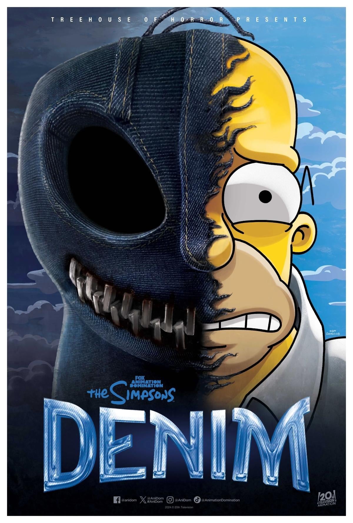 The Simpsons: Treehouse of Horror 35 Shares First Look at Venom Parody ...