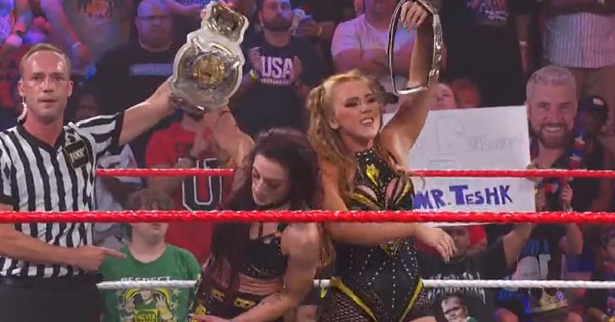 WWE's Unholy Union Retain Women's Tag Titles at NXT Great American Bash ...