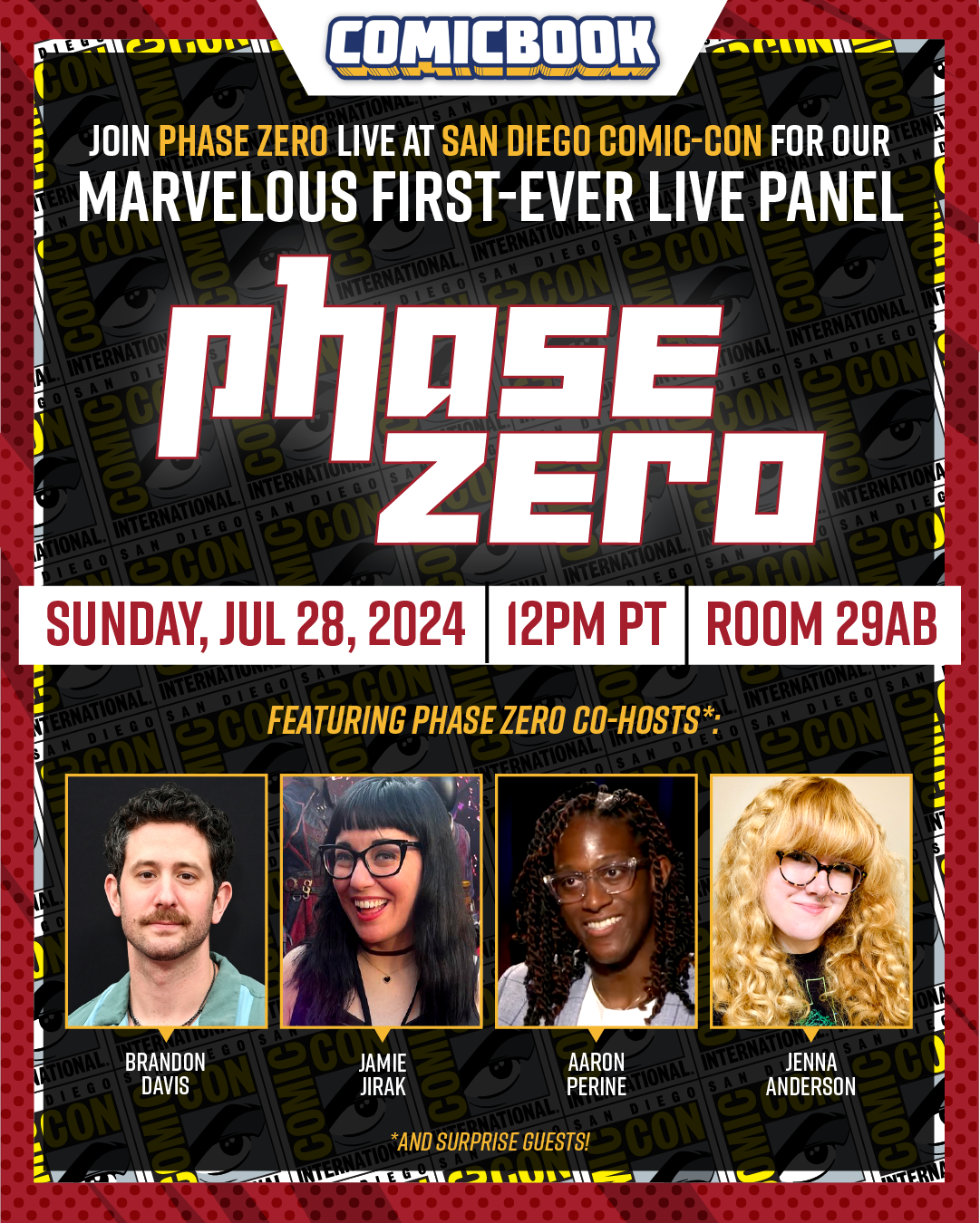 Phase Zero to Host Marvelous First-Ever San Diego Comic-Con Panel ...